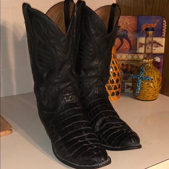 Lucchese | Shoes | Lucchese Mens Alligator Western Boots | Poshmark